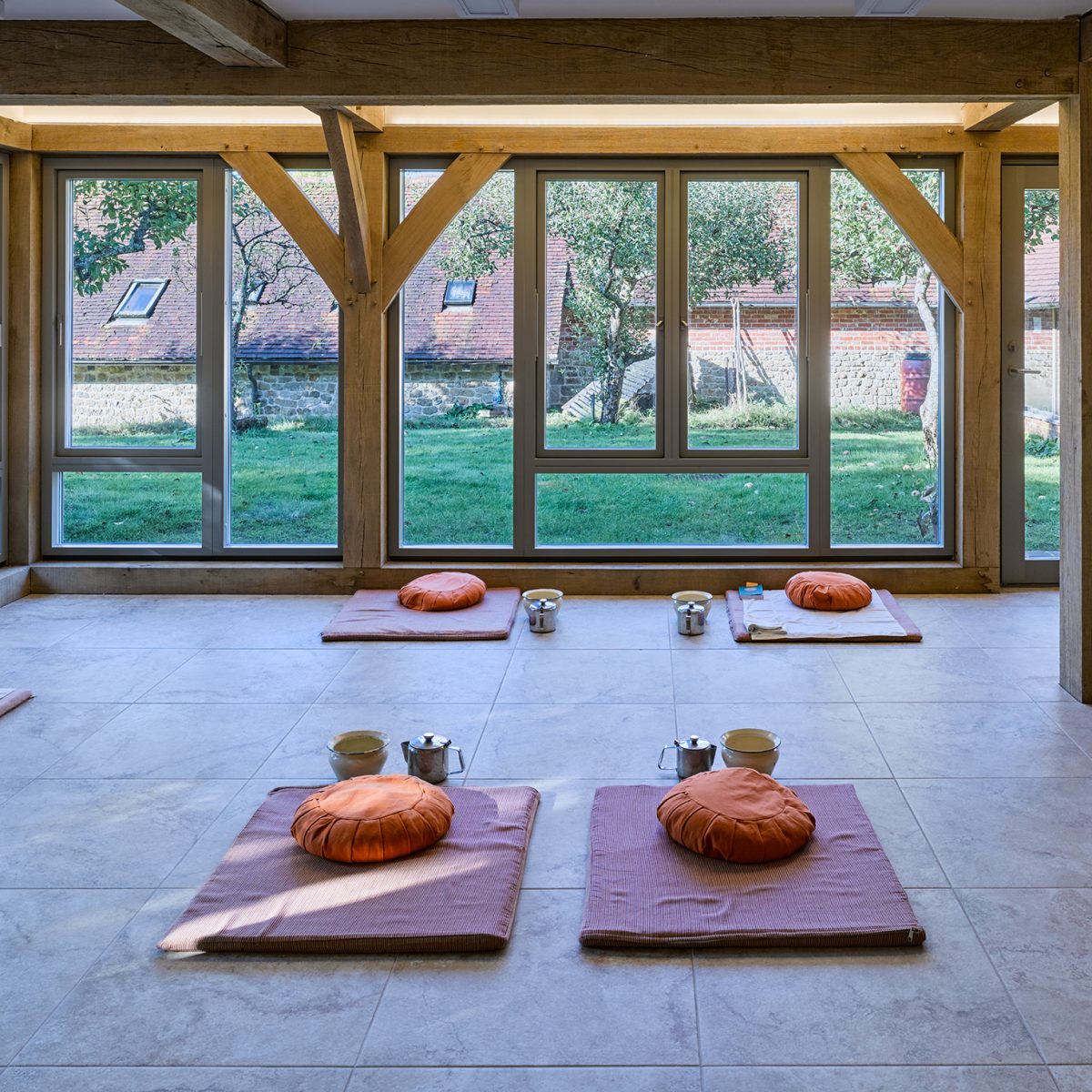 Chithurst Monastery - Flint Construction