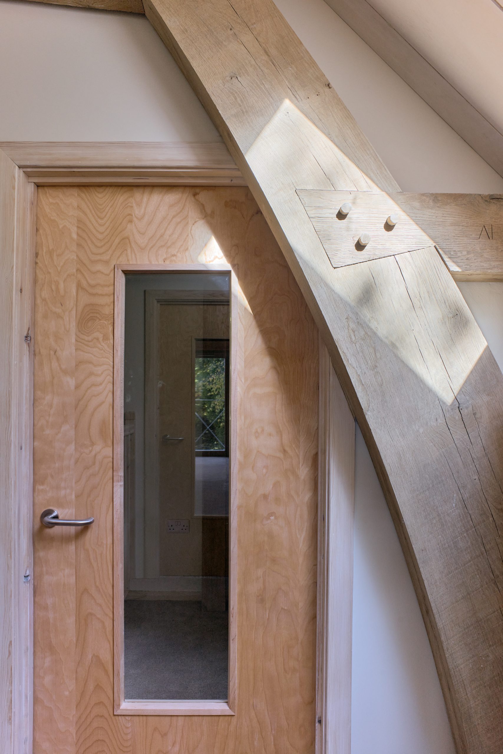 Chithurst Monastery - Flint Construction