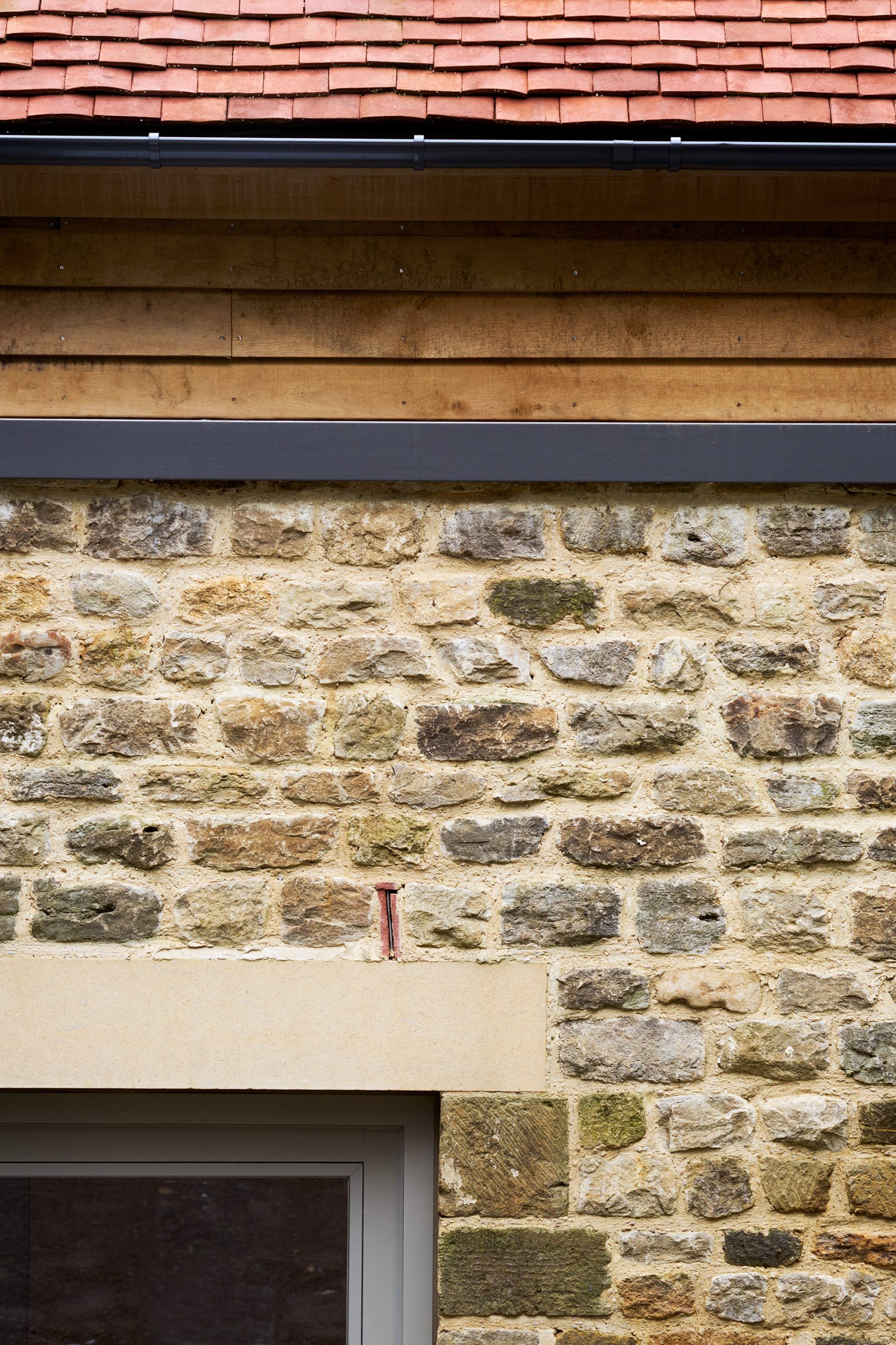 Chithurst Monastery - Flint Construction